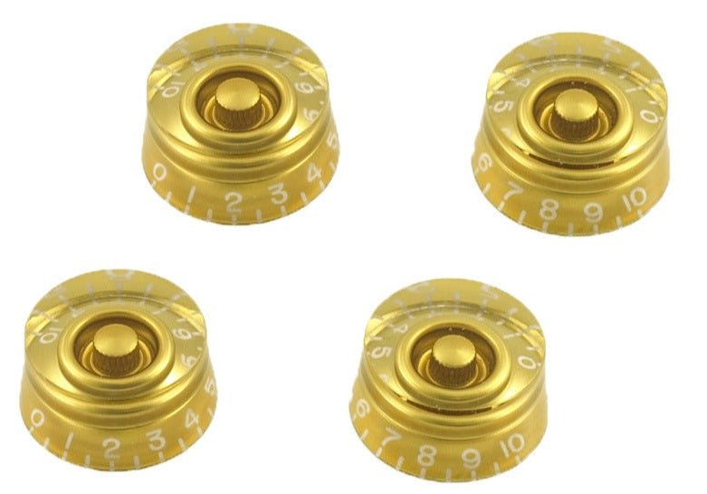 24 Spline Speed Knobs for LP® & SG® (Gold) | ObsidianWire